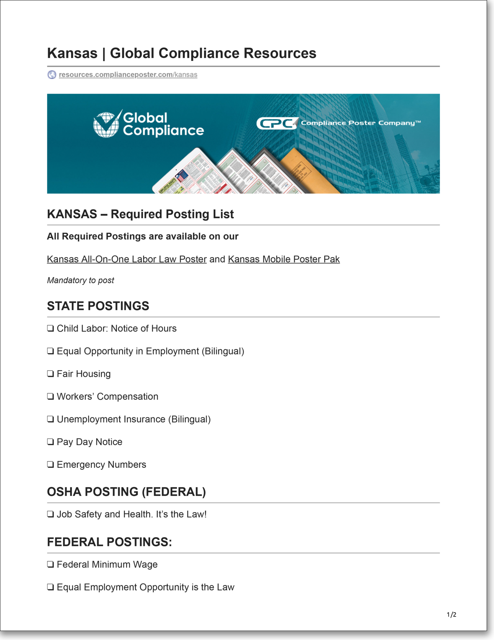 Global Compliance Resources | We help you stay compliant